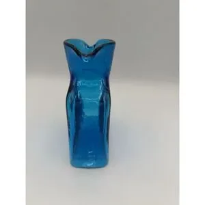 BLENKO | Dining | Blenko Handmade Glass384m Mini Water Bottle Turquoise ...